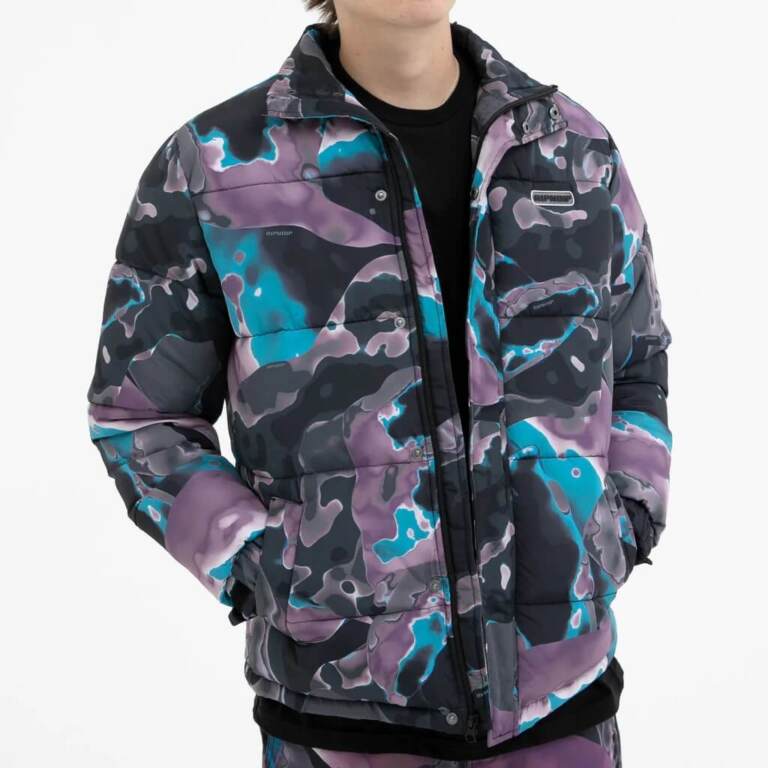 Rip N Dip Ultralight Beam Puffer Jacket - Multi · Slide Culture