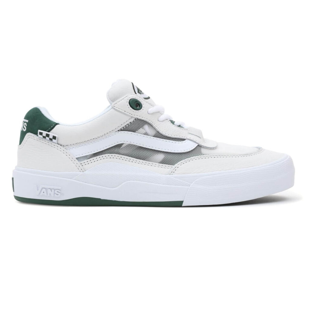 Vans Wayvee Shoes - White/Green · Slide Culture